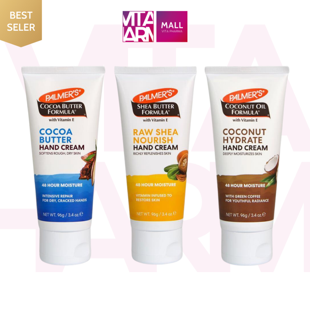 [Tuýp lớn 96g] Kem dưỡng ẩm da tay Palmer's 96g mùi bơ cacao, bơ hạt mỡ, dừa | Shopee Việt Nam