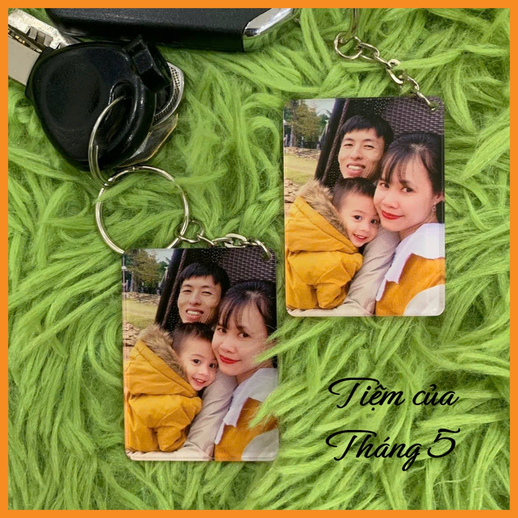 Móc khóa in hình theo yêu cầu, móc spotify, phù hợp làm quà tặng bạn bè ...