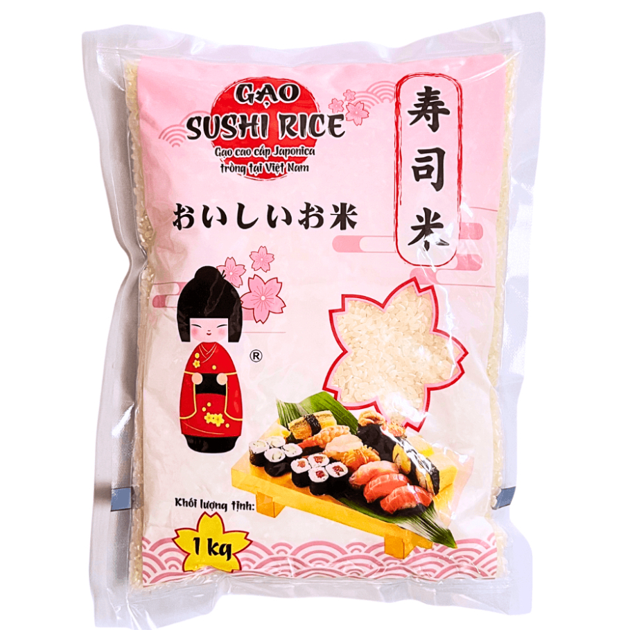 Gạo SUSHI RICE (Angimex-Kitoku) 1KG | Shopee Việt Nam