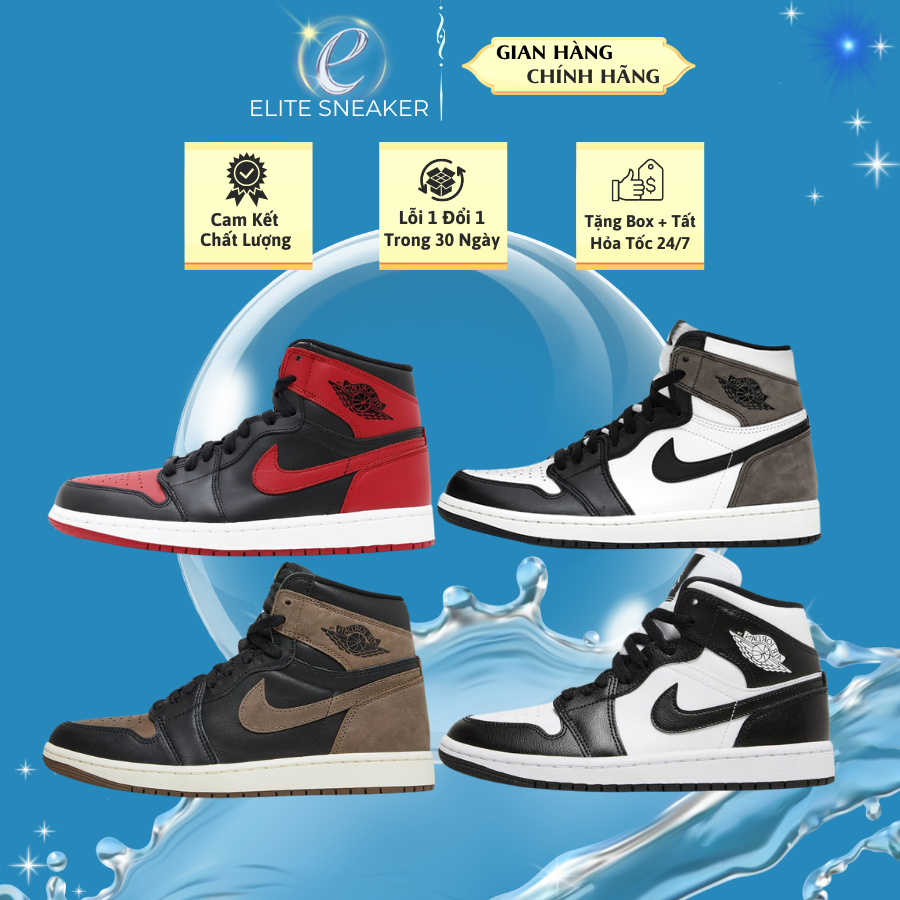 [Hàng chính hãng] Giày Jordan 1 High đủ phối màu, Giày JD1 cổ cao nam ...