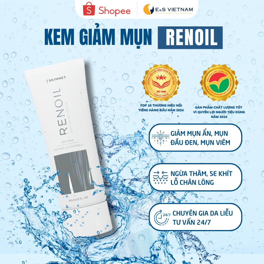 [ CHÍNH HÃNG] Kem Giảm Mụn Renoil - Hỗ Trợ Giảm Mụn, Dưỡng Da | Shopee ...