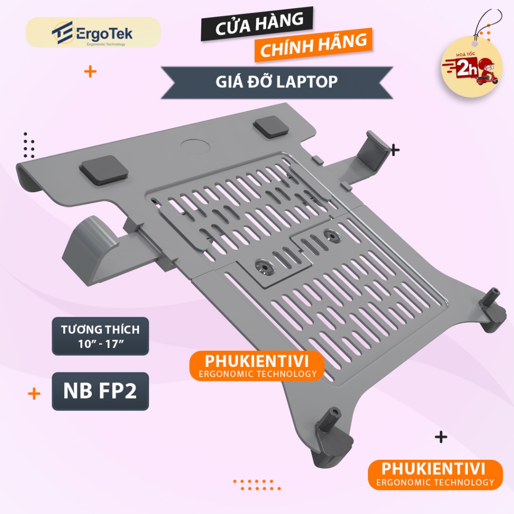 Giá Đỡ Kẹp LAPTOP, MÁY TÍNH BẢNG NB FP2 / ErgoTek EP15 10 - 17.3 Inch ...