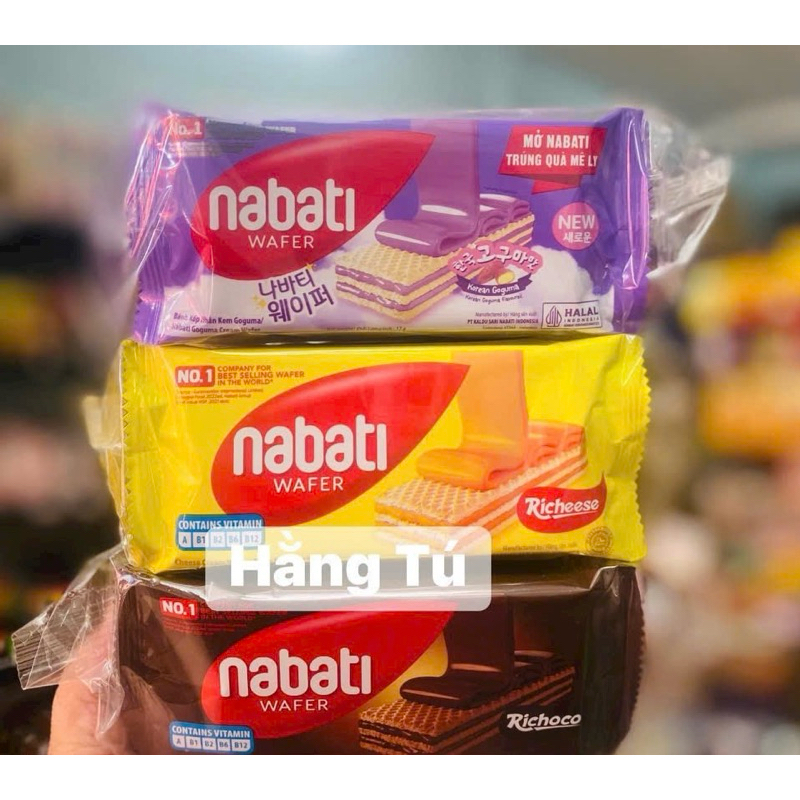 (Dath 9/25 ) Bánh Nabati lốc 10 gói ( 17g x 10 gói ) | Shopee Việt Nam