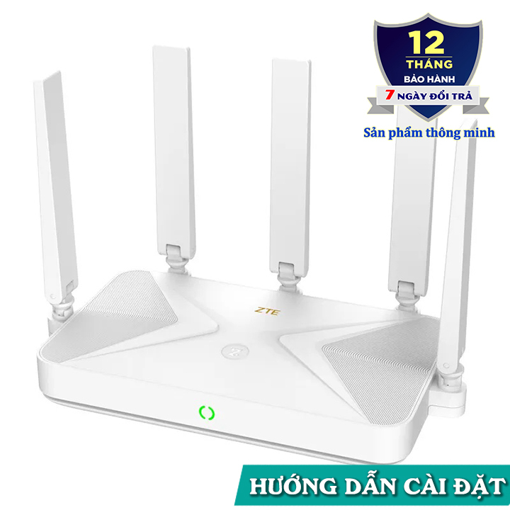Bộ phát Wifi Router ZTE BE5100, BE5100 Pro băng tần kép - Wifi 7 5100Mbps - Mesh - kết nối 248 ...