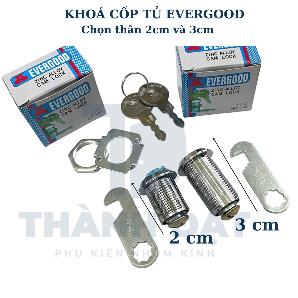 Khóa cốp tủ Evergood dễ lắp tại gia (Khóa tủ giá rẻ, Khóa cốp giá rẻ) | Shopee Việt Nam