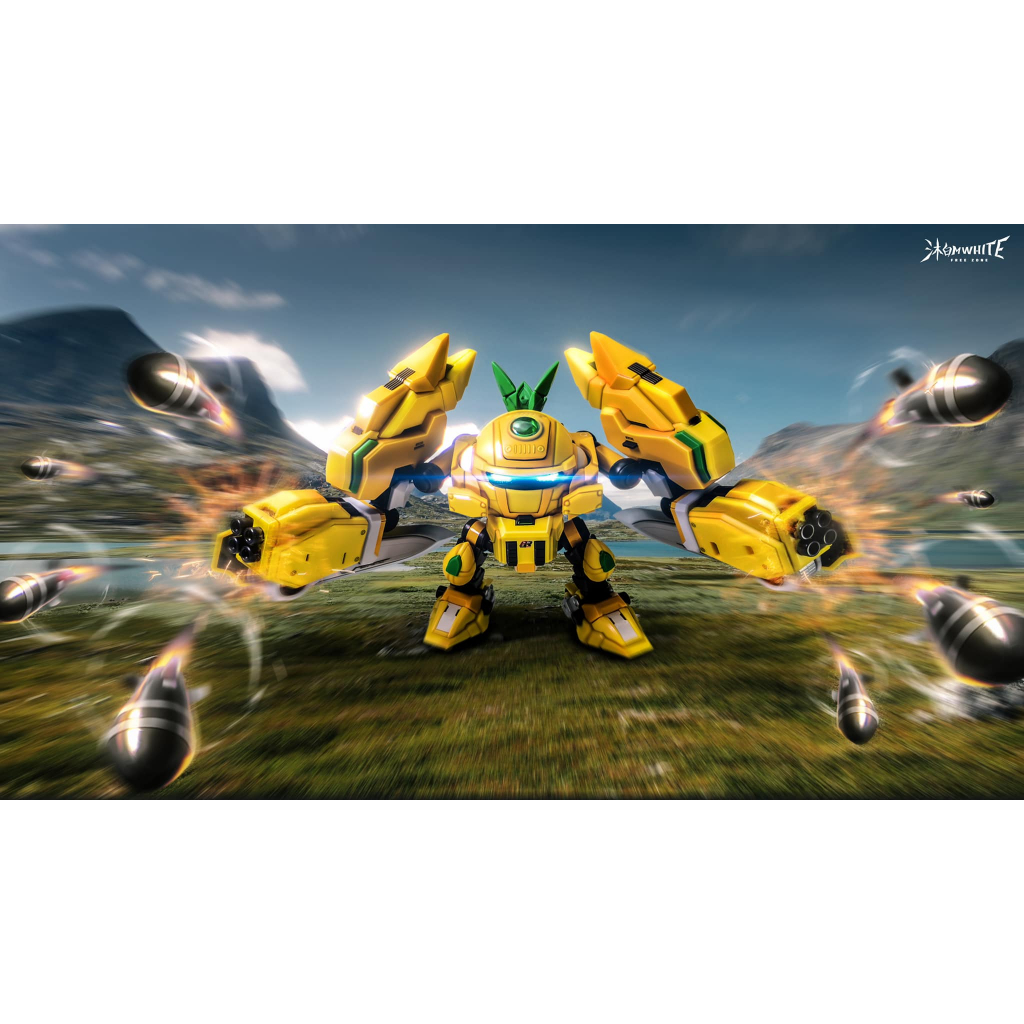 Mô Hình Lắp Ráp Robo Trái Cây Chính Hãng FR01 Yilichuangwan Fruity Robo ...