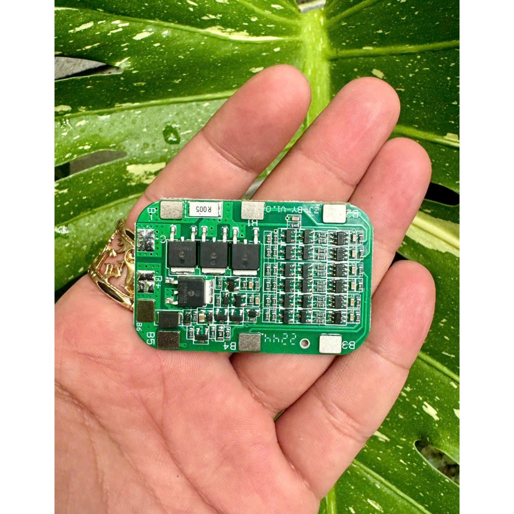 Mạch 6S 24V 15A, sạc và bảo vệ pin Li-ion 3.7V, 6 cell nối tiếp ...
