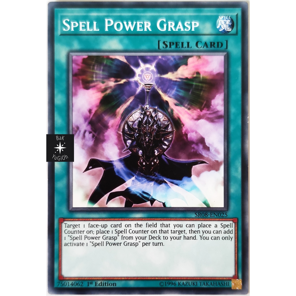[BaK Yu-Gi-Oh!] [Thẻ Bài Chính Hãng] Spell Power Grasp |EN| Common ...