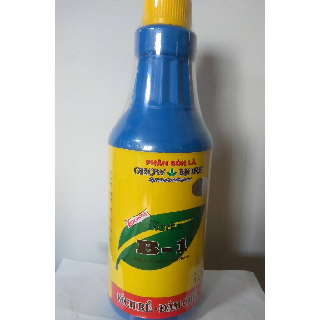 Phân bón lá đa vi lượng GROW MORE B1 kích rễ đâm chồi - chai 1 lít | Shopee Việt Nam