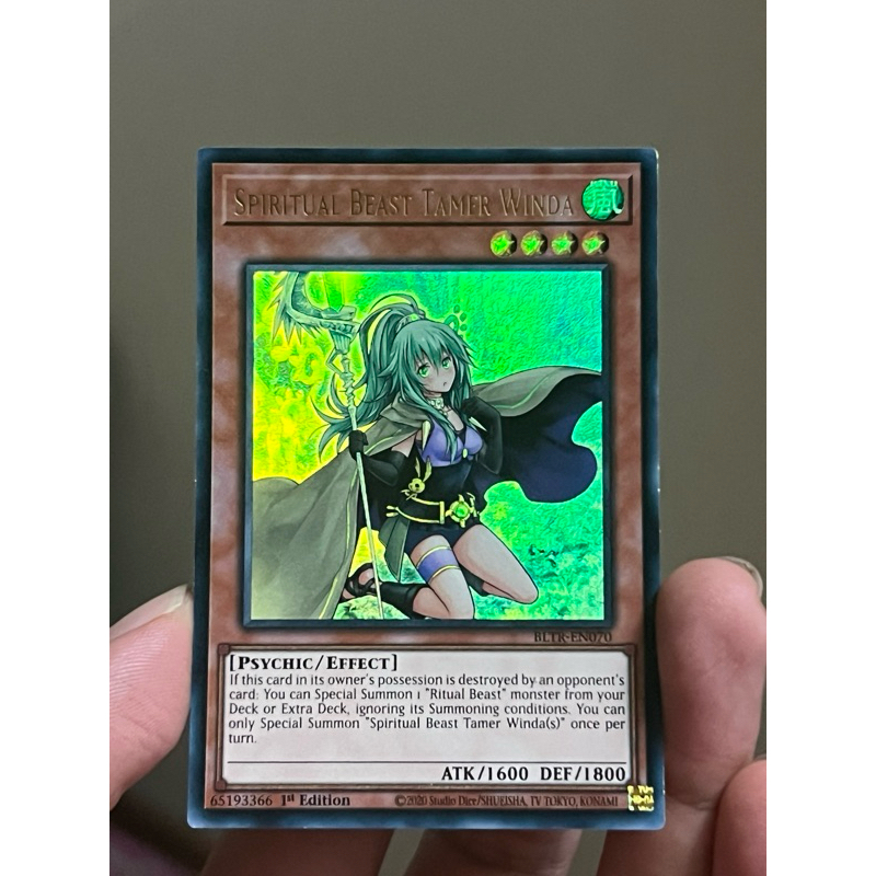 Thẻ bài Yugioh Spiritual Beast Tamer Winda | Shopee Việt Nam