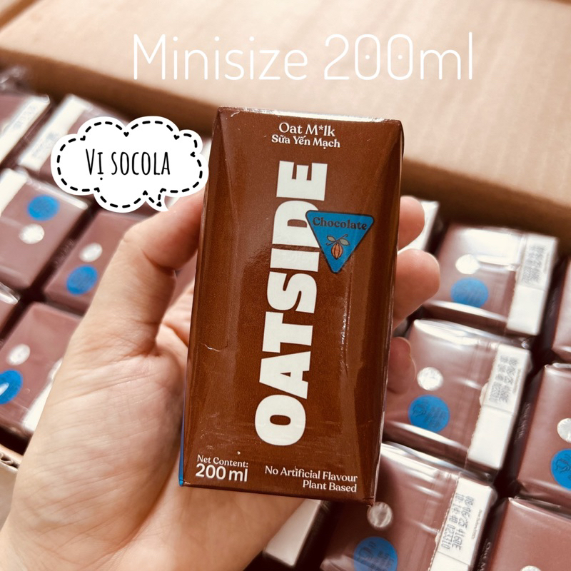Sữa thuần thực vật Oatside phiên bản mini 200ml tiện lợi | Shopee Việt Nam