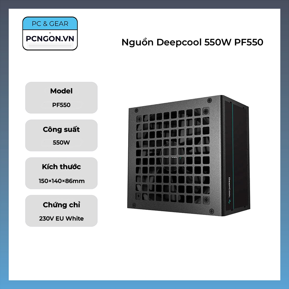 [PCNGON] Nguồn Deepcool 550W PF550 | Shopee Việt Nam