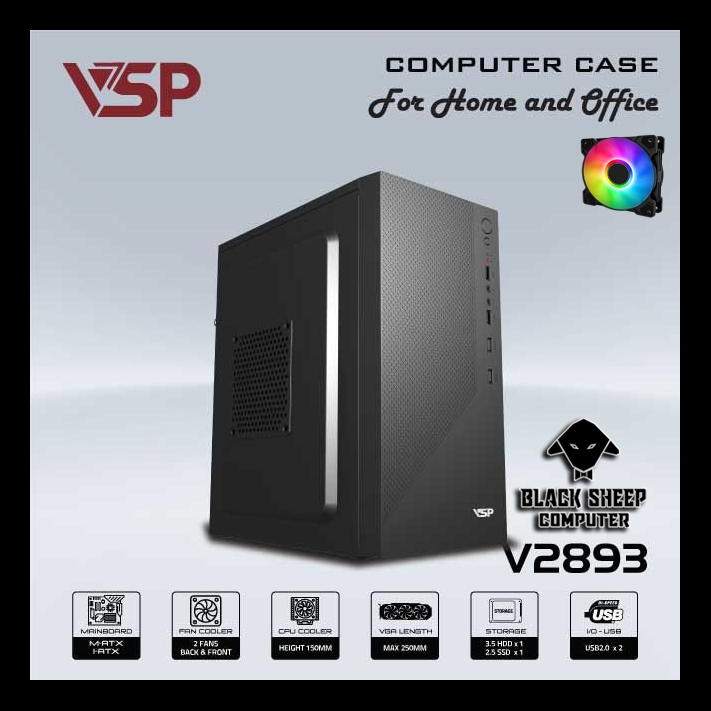 Vỏ Case VSP V2893 (OPTION FAN) | Shopee Việt Nam