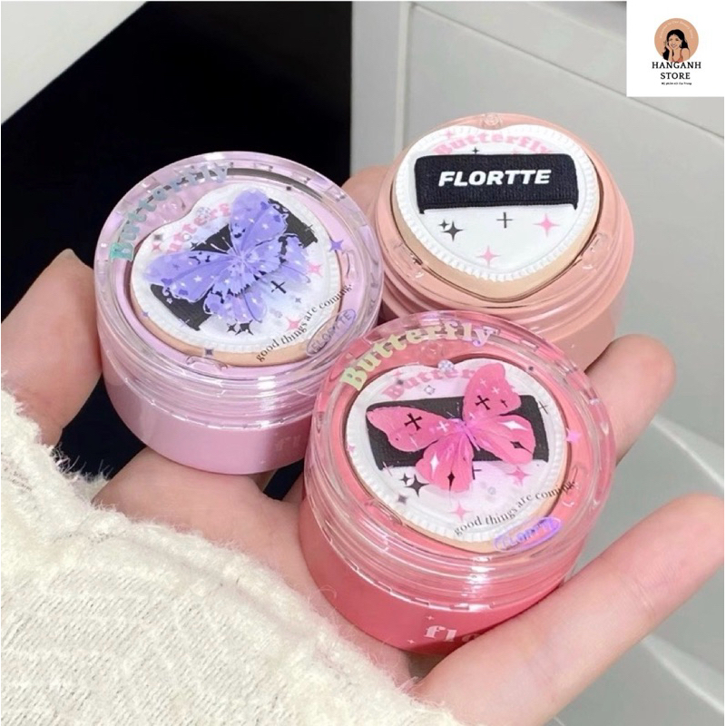 [FLORTTE] Phấn má kem Flortte Butterfly Airy Cream 6g | Shopee Việt Nam