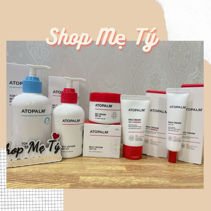 Kem dưỡng da Atopalm MLE cream / Lotion / Sữa tắm gội Top to toe wash ...