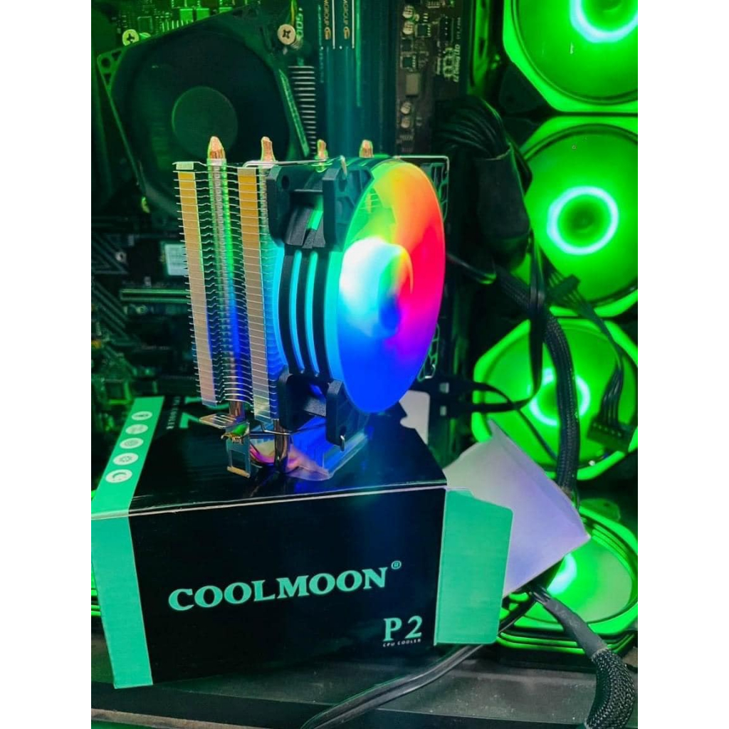 Tản Nhiệt Khí,Quạt tản nhiệt, Fan CPU Coolmoon Frost P2 Streamer ...