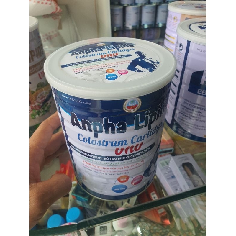 Sữa non Anpha Lipids Colostrum Cartidyss VNV ( sữa dành cho nam giới ...