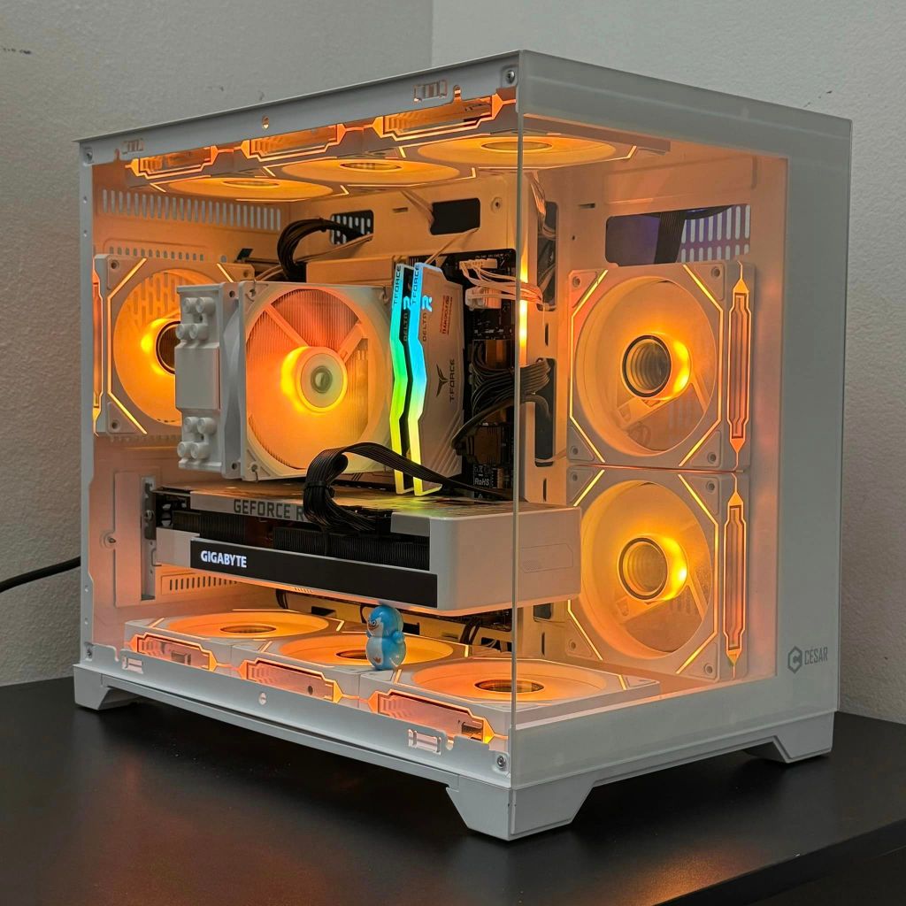 Vỏ case (vỏ máy tính) Cesar Bravery mẫu mới - White -Black | Shopee ...