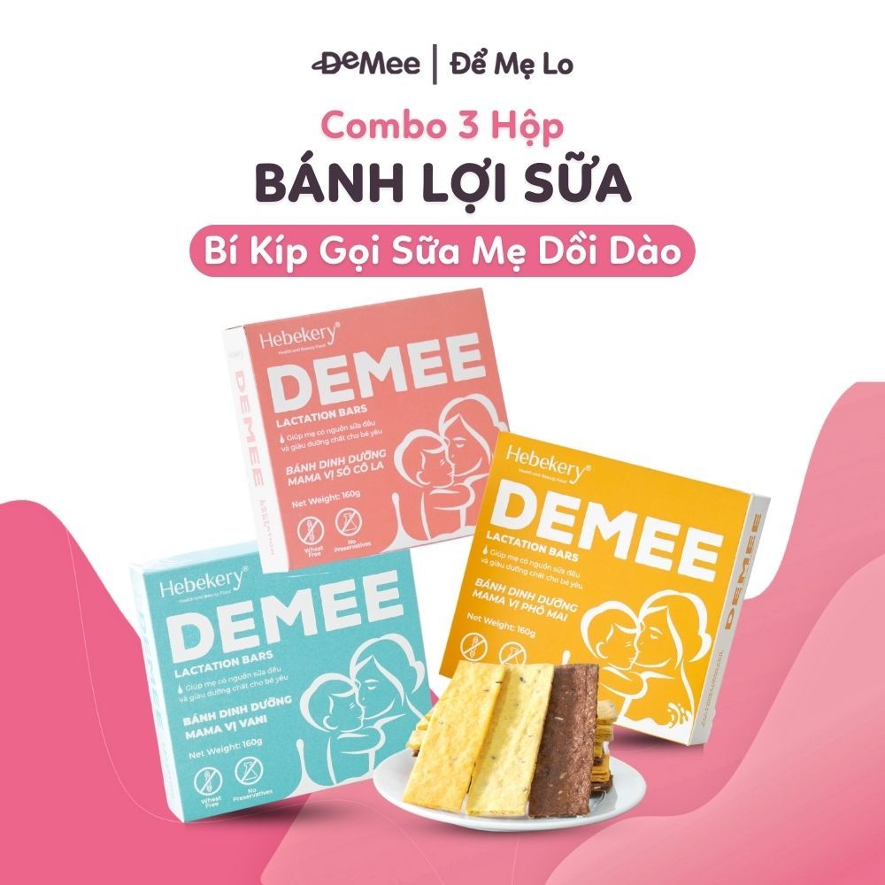 Bánh Lợi Sữa Nhiều Tự Nhiên Dinh Dưỡng Tiện Lợi Cho Mẹ Bầu & Mẹ Sau ...