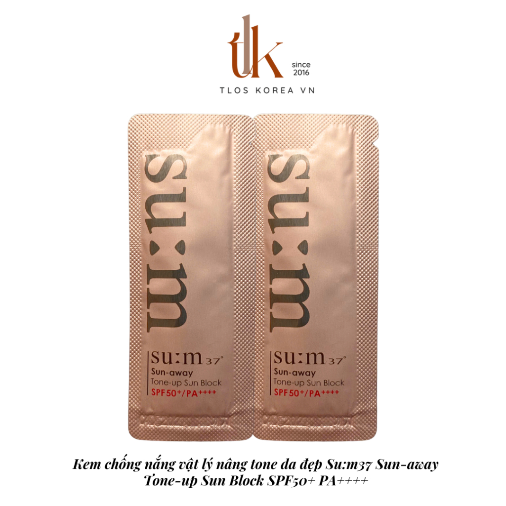 Kem chống nắng vật lý nâng tone da đẹp Sum Sun-away Tone-up Sun Block ...