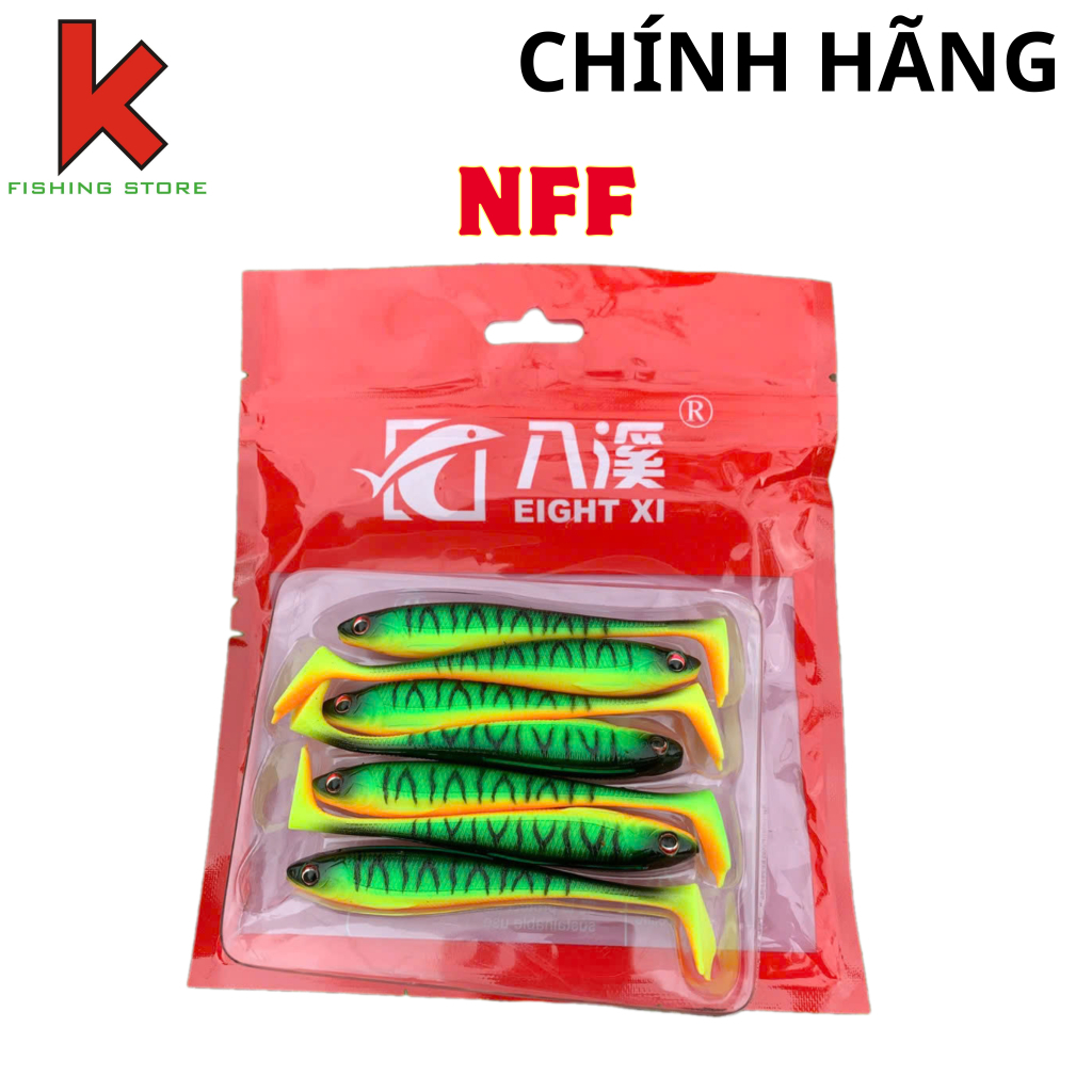 Mồi mềm NFF Chính hãng chuyên câu Lure cá lóc cá chẽm 2 size 7cm và 9cm ...