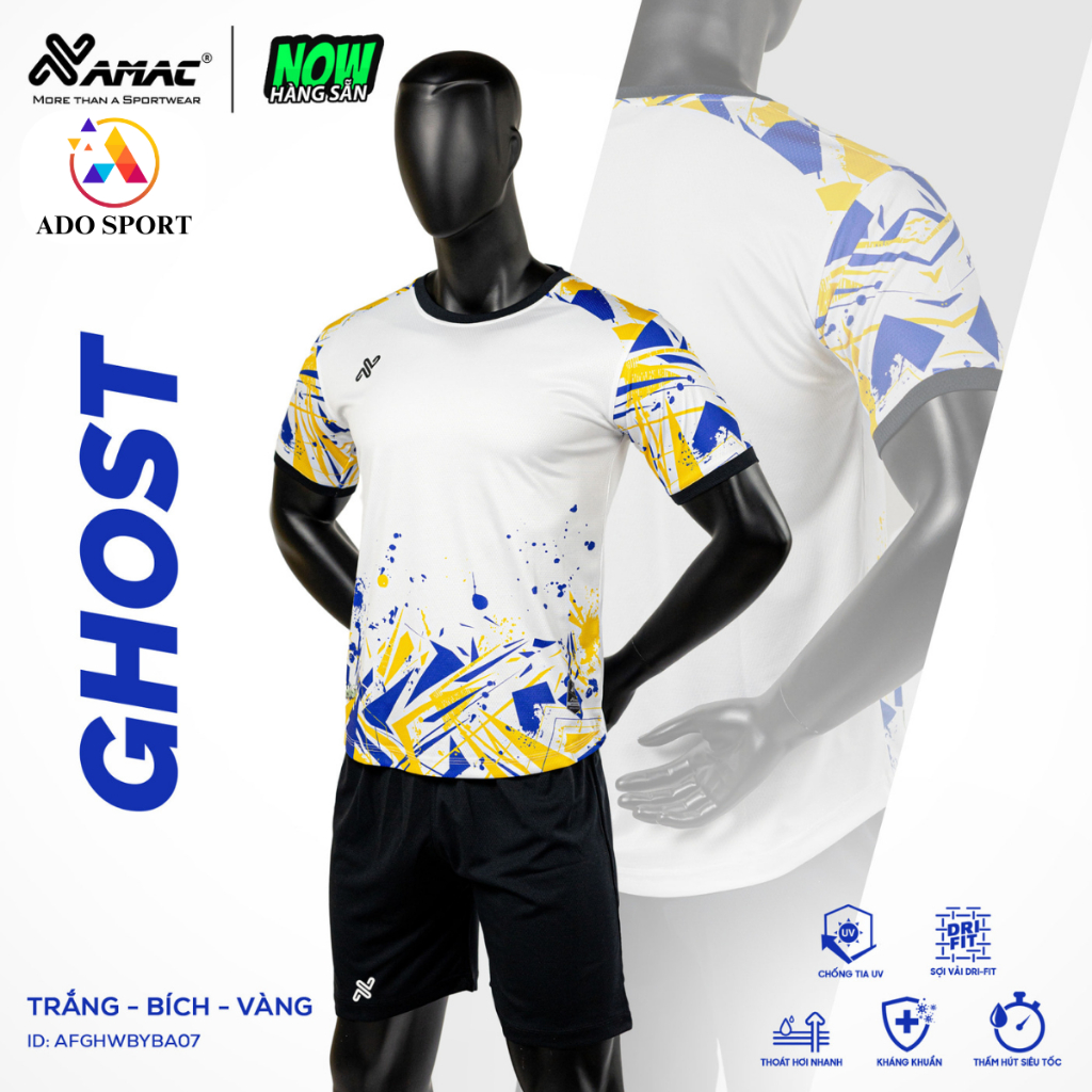 [In Tên + Số theo yêu cầu] Quần Áo Bóng Đá, Bộ Đồ Thể Thao Amac Ghost ...