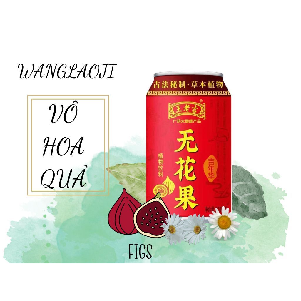 6 lon trà sâm trung quốc wanglaoji vô hoa quả 310ml | Shopee Việt Nam