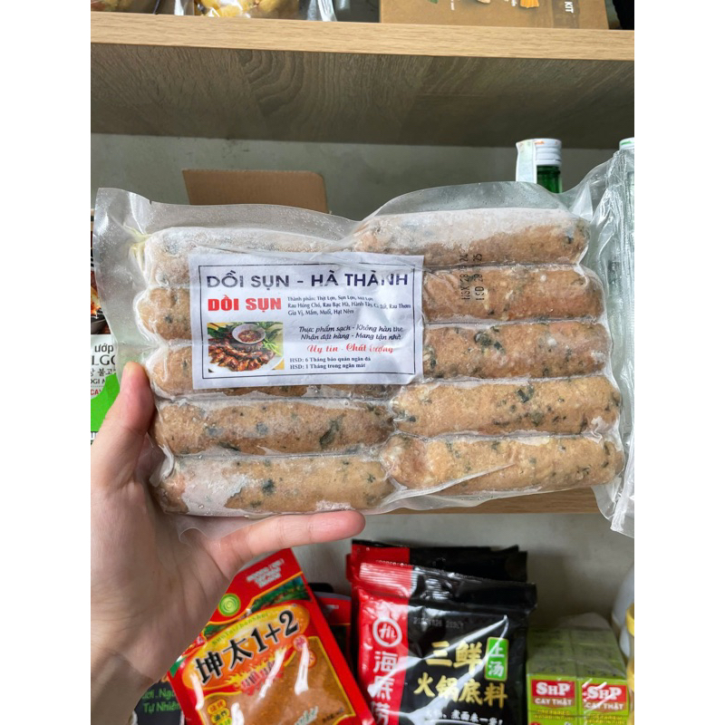 Dồi Sụn Hà Thành, Dồi Sụn Non Đặc Sản Hà Thành Gói 500g ( Giao hàng hoả ...