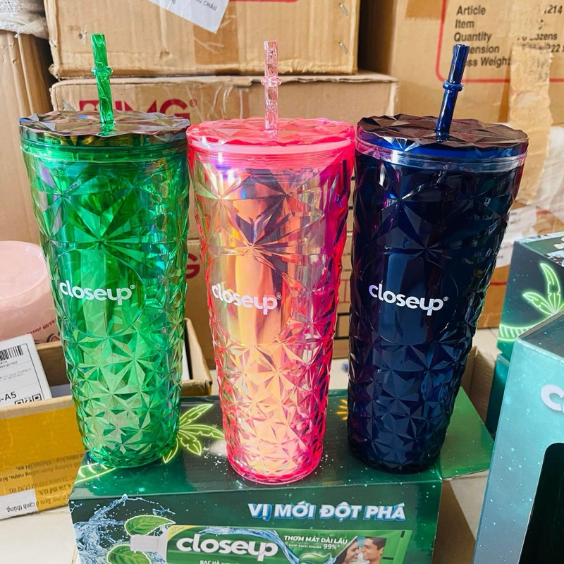 [CHÍNH HÃNG]Ly Pepsi 7up - Ly kim cương vân đá 2 lớp giữ nhiệt 700ml ...