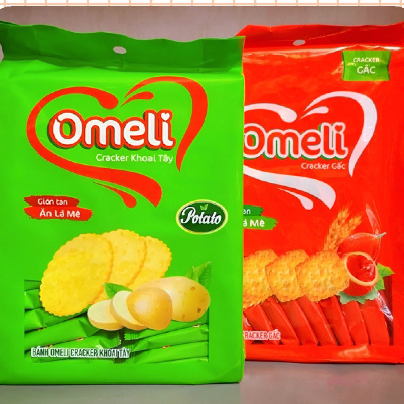 Bánh Omeli Cracker Túi 300g | Shopee Việt Nam