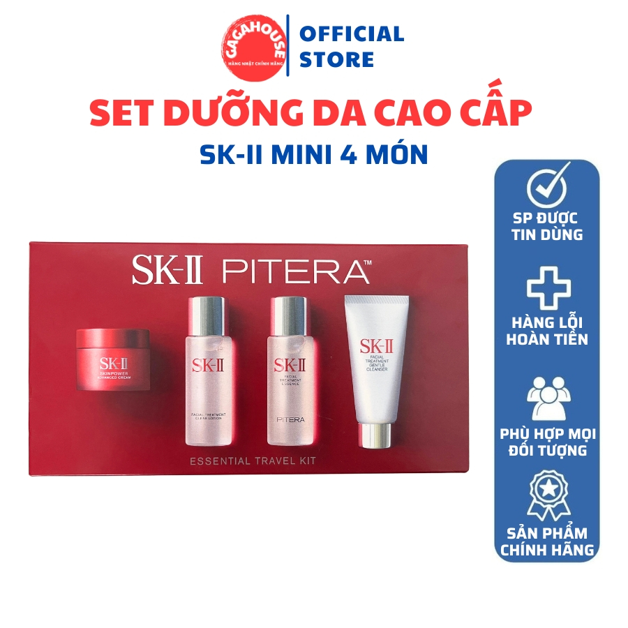 Set dưỡng da cao cấp SK-II mini 4 món | Shopee Việt Nam