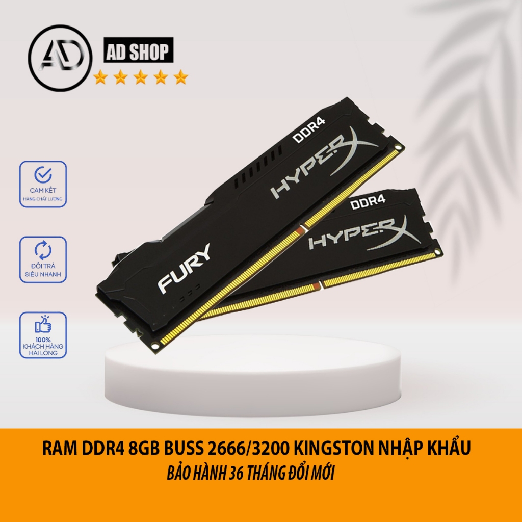 RAM Kingston. HyperX Fury 8GB DDR4 Bus 2666 MHz | Shopee Việt Nam