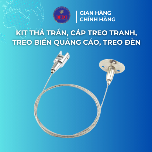 Kit thả trần, cáp treo tranh, treo biển quảng cáo, treo đèn - BEDO ...