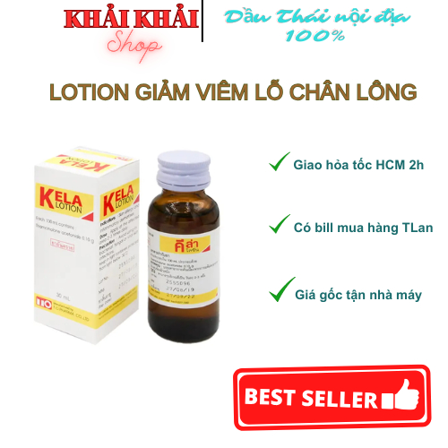 Kela Lotion nội địa Thái Lan Dành Cho Da Viêm Viêm Lỗ Chân Lông 30ml ...