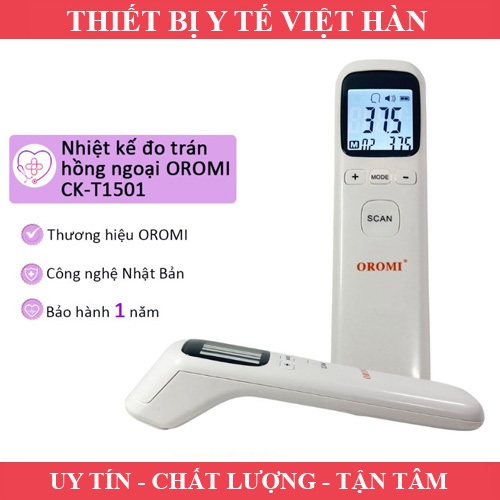 NHIỆT KẾ ĐO TRÁN HỒNG NGOẠI OROMI CK-T1502 | Shopee Việt Nam