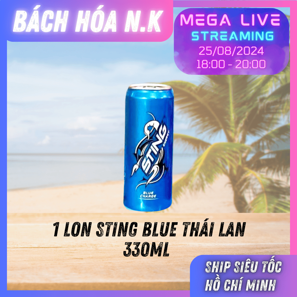 Sting Xanh Thái Lan - Sting Blue- Sting Campuchia (EXPREZ) - Sting Chai 500ML - [1 LON] | Shopee ...