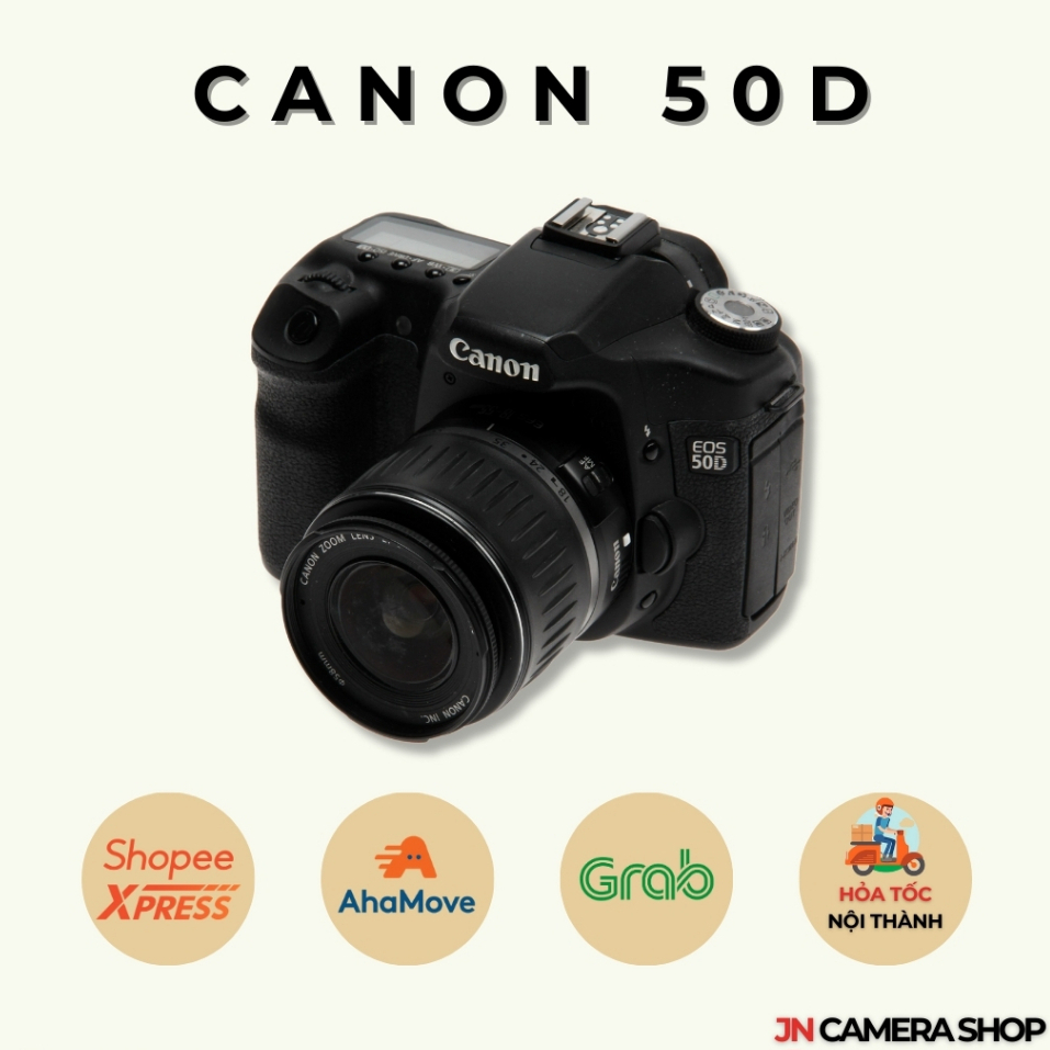 Máy Ảnh Canon EOS 50D Và Ống kính Kit 18-55 | Shopee Việt Nam