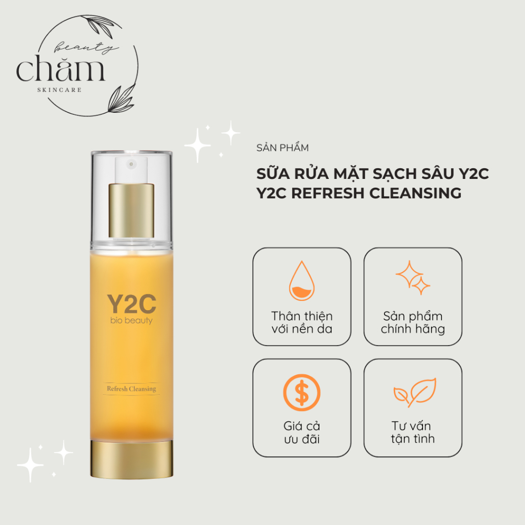 Sữa rửa mặt Y2C Refresh Cleansing | Shopee Việt Nam