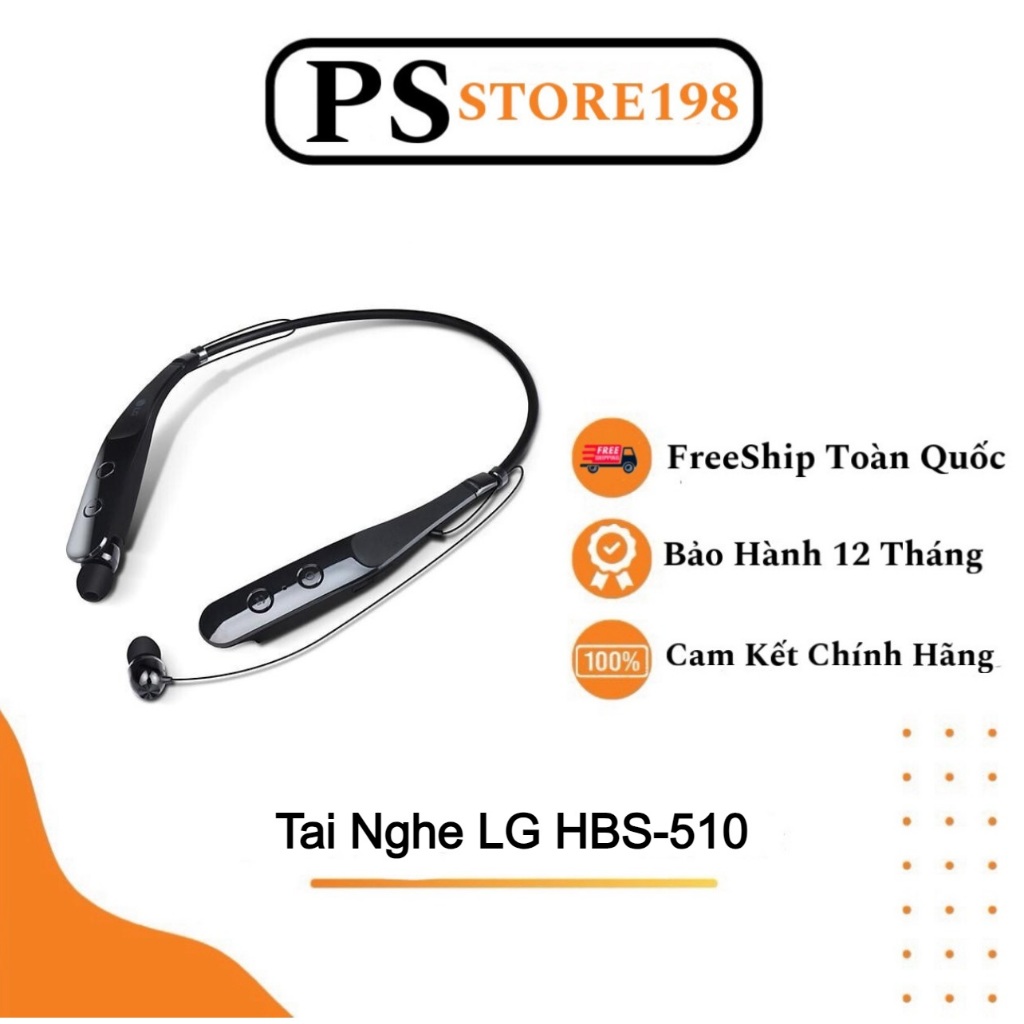 tai nghe bluetooth LG HBS 510 hàng cũ không vỏ | Shopee Việt Nam