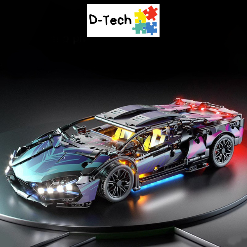[Bản Cao Cấp] Mô hình lắp ráp Siêu xe Technic Lambohini Cyberpunk Lam ...