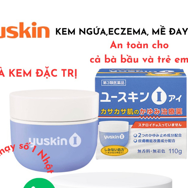 [Chính hãng, sẵn , date 7/2027] KEM bôi NGỨA, ECZEMA, NỔI MỀ ĐAY, PHÁT BAN, NỔI MẨN YUSKIN I ...