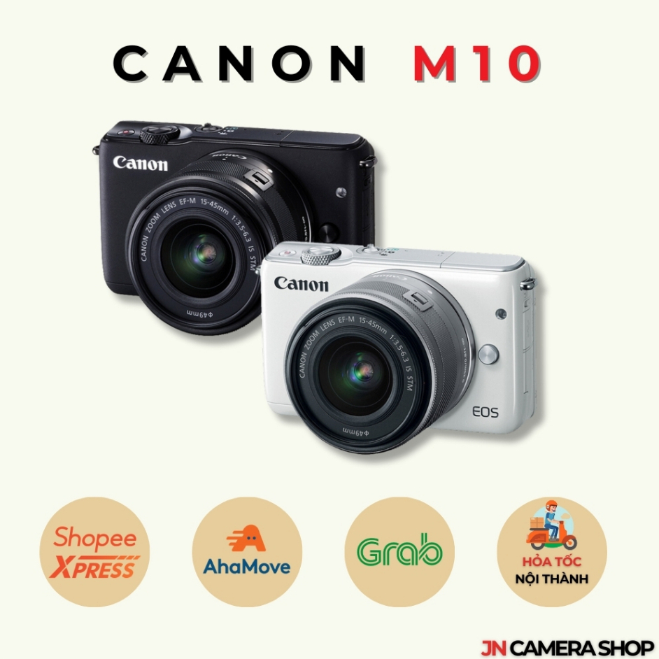 MÁY ẢNH CANON EOS M10 KIT EF-M 15-45mm | Shopee Việt Nam