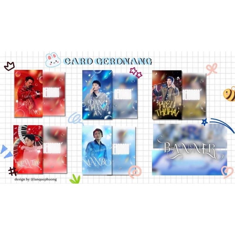 CARD NHÂN PHẨM GERDNANG , BANNER DES | Shopee Việt Nam