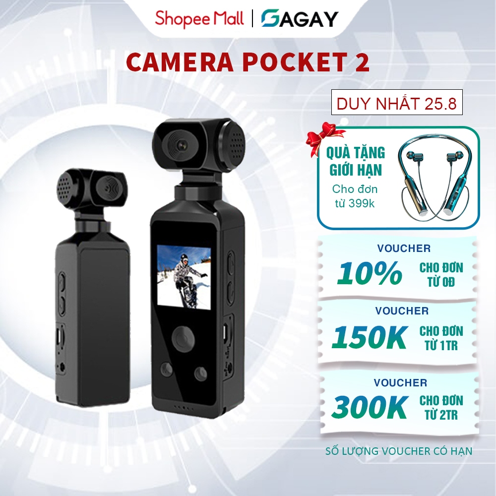 Camera Gopro Pocket 2 Camera Hành Trình Cầm Tay Quay Phim Chụp Ảnh Quay ...