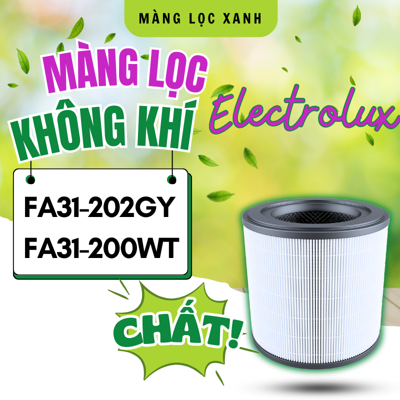 Lõi lọc không khí Electrolux FA31-202GY/ FA31-200WT. Màng lọc cho máy ...