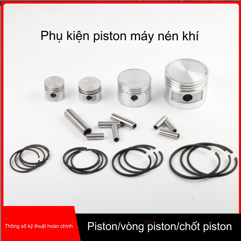 Piston máy nén khí/ Vòng bạc máy hơi/ pittong máy nén khí, bạc hơi 42 ...