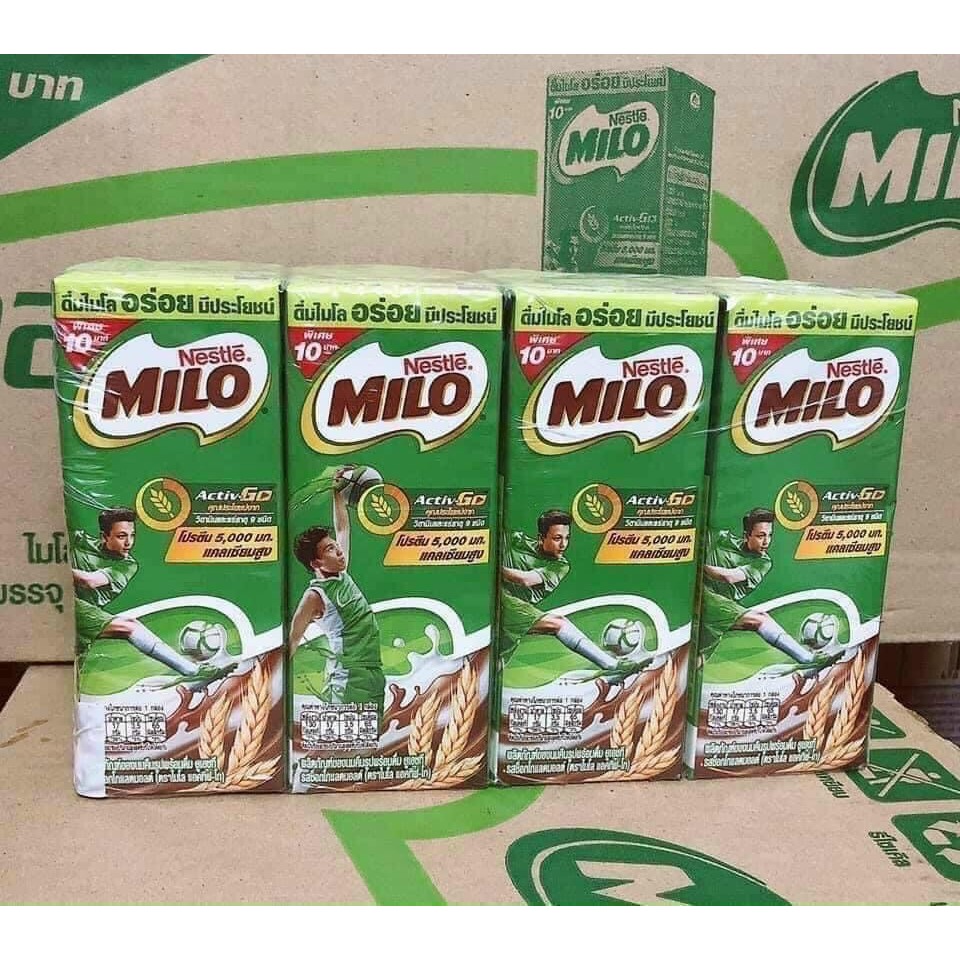 Lốc 8 Hộp - 24 Hộp Sữa Milo Thái x 165ml | Shopee Việt Nam