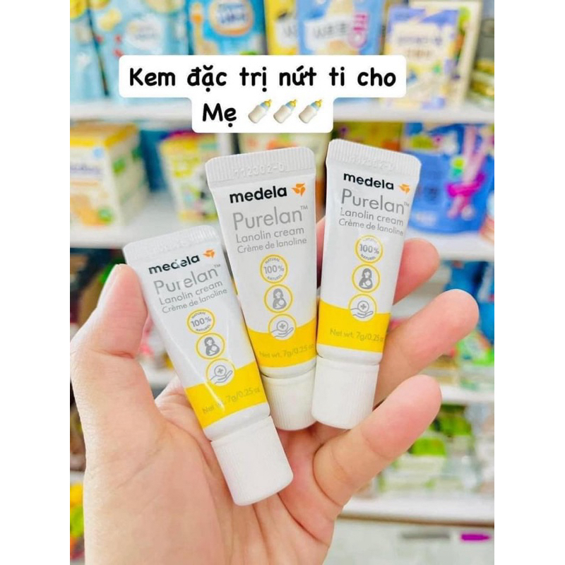 Kem Bôi Nứt Đầu Ti Medela 7g Mẫu Mới Không Hộp và 37g có hộp Cam Kết Hàng Chuẩn | Shopee Việt Nam