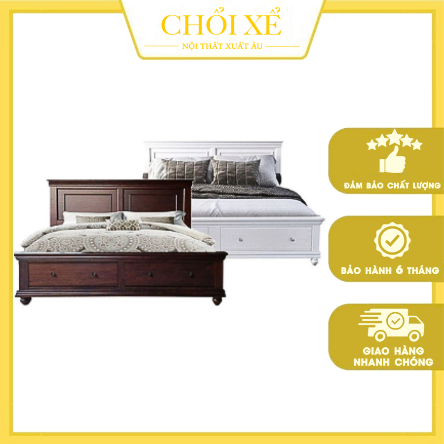 Giường Ngủ Harper Storage Thương Hiệu Chổi Xể - BD548/BD674 | Shopee ...