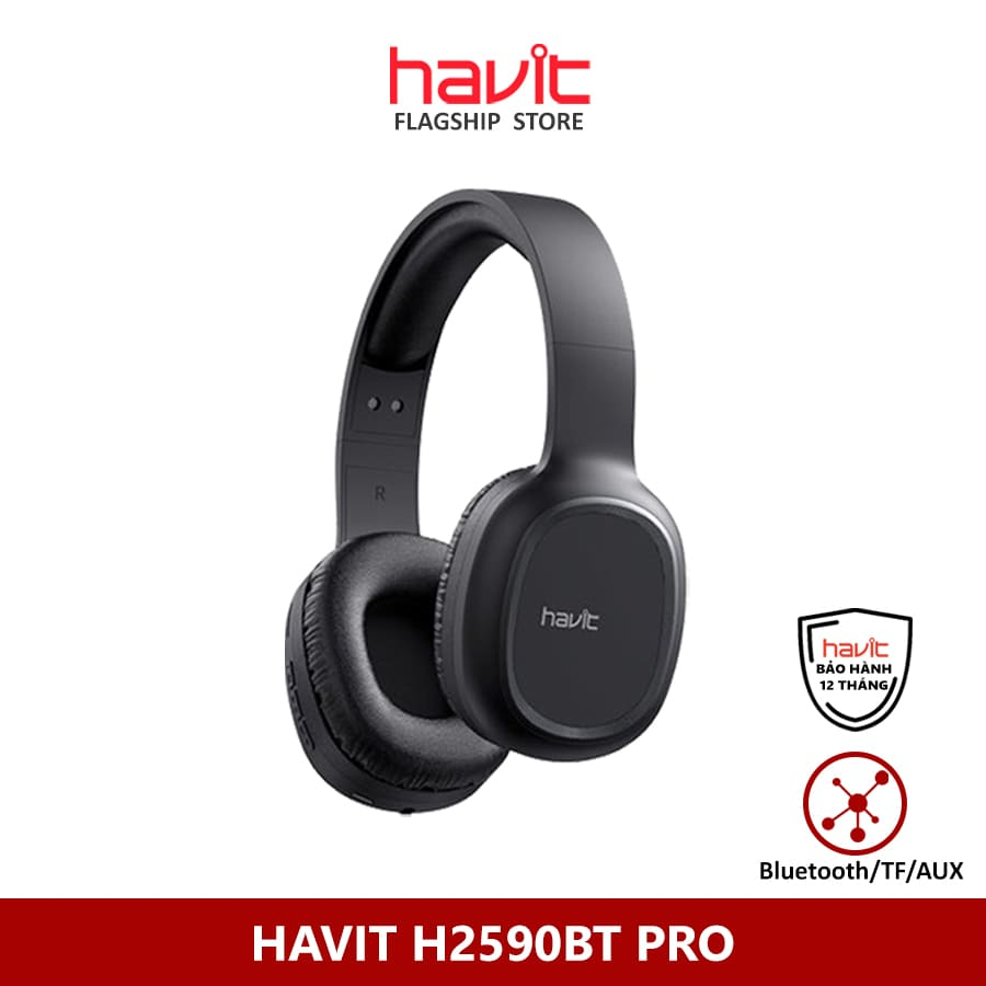 Tai Nghe Chụp Tai Havit H2590BT Pro Bluetooth 5.1 (Bản nâng cấp của Havit i62) - Hàng chính hãng ...